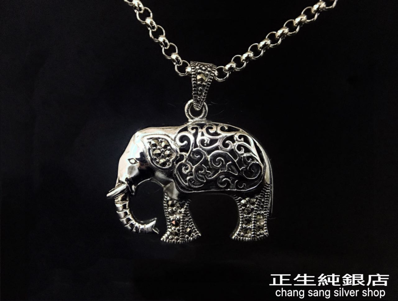 BACK PANDENT SERIES 型格注黑吊墜系列 – 正生純銀店