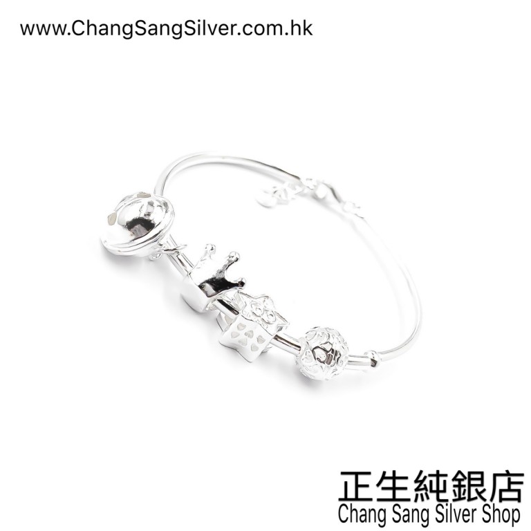 CATCH BANGLE SERIES 扣子手鈪系列 – 正生純銀店