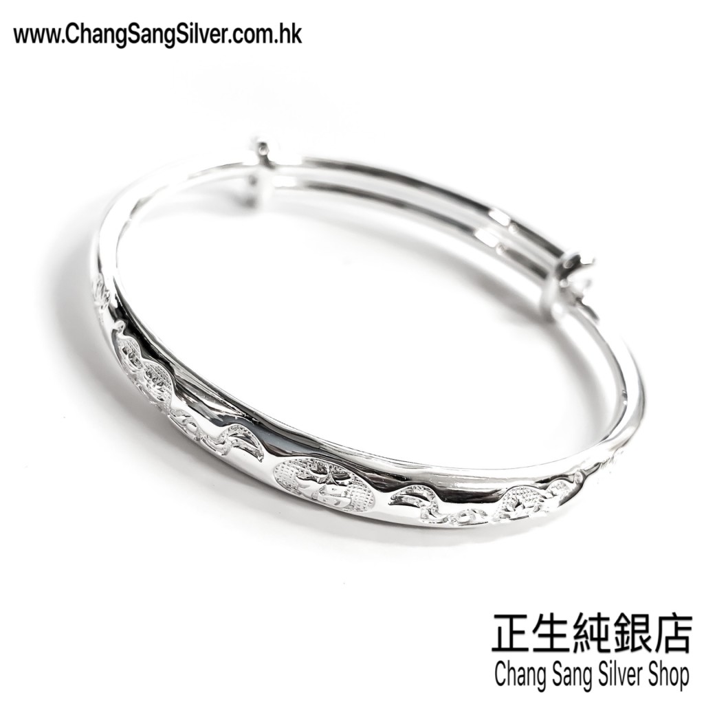 CHINESE BANGLE SERIES 中華手鈪系列 – 正生純銀店